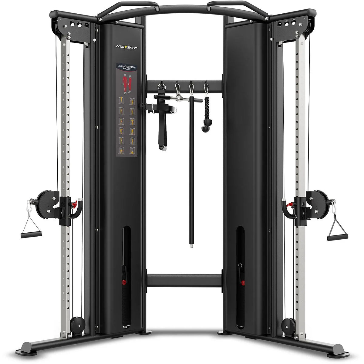 Insight Fitness Dual Adjustable Pulley – Gym fit Out Dubai